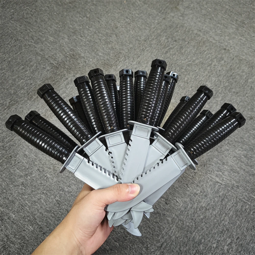 3pcs Plastic Knife Toy Halloween Cosplay Costume Props Military Police ...