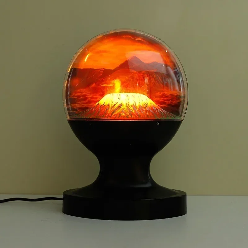 Cross-border-Creative-Volcano-Landscape-Light-LED-Flame-Light ...