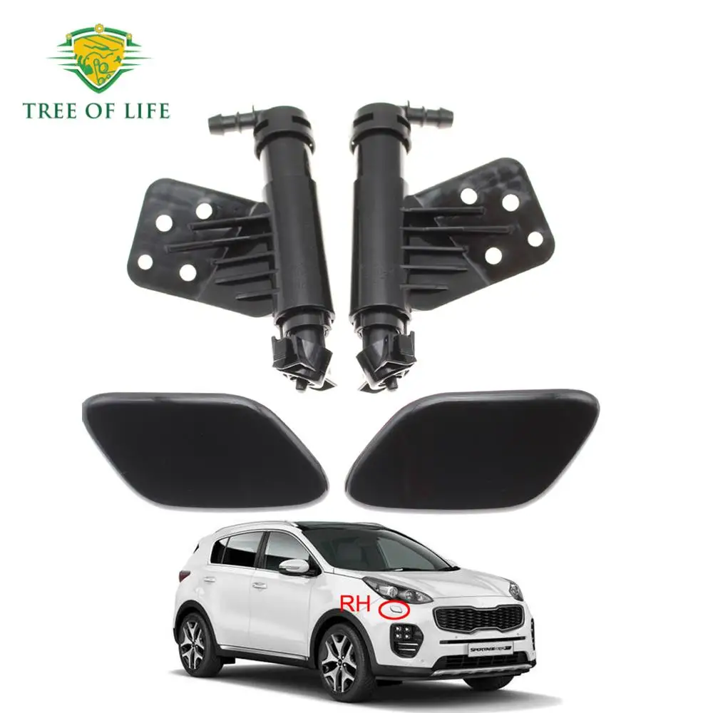 Front-Bumper-Head-Light-Lamp-Washer-Spray-Nozzle-Cleaning-Pump-Actuator ...