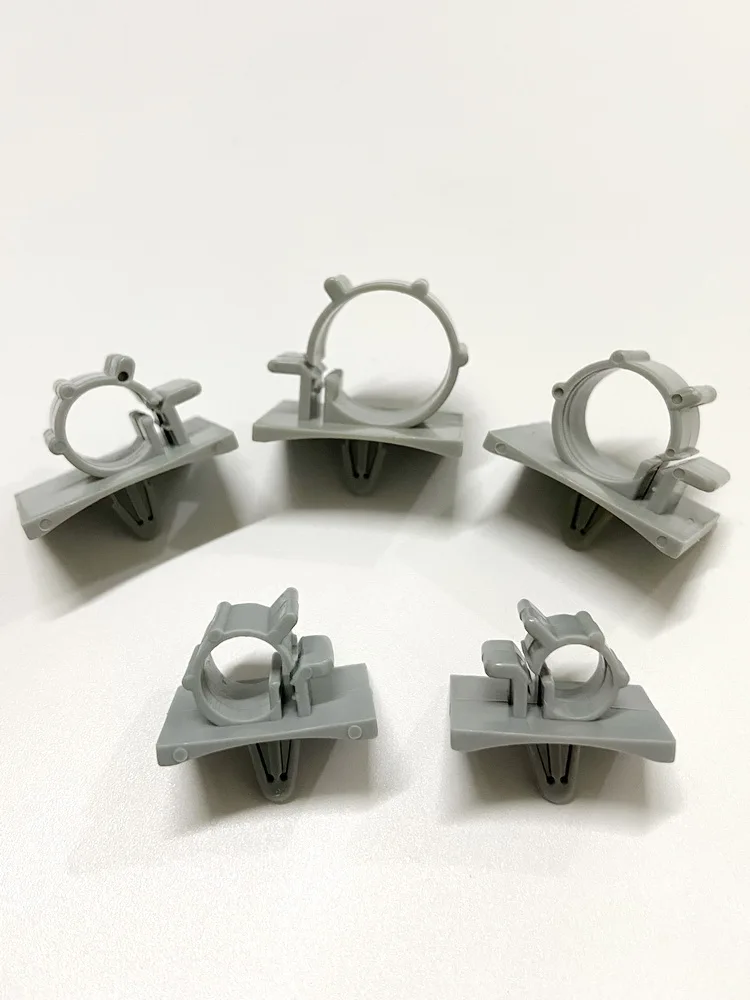 Nylon 66 Material Gray Electrical Accessory Fixing Base Cable Clamps ...
