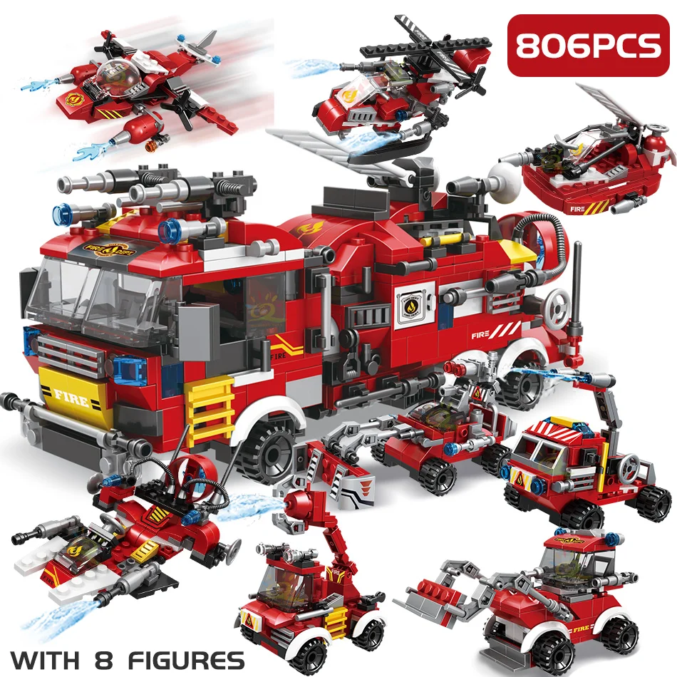 Lego Fireman Car