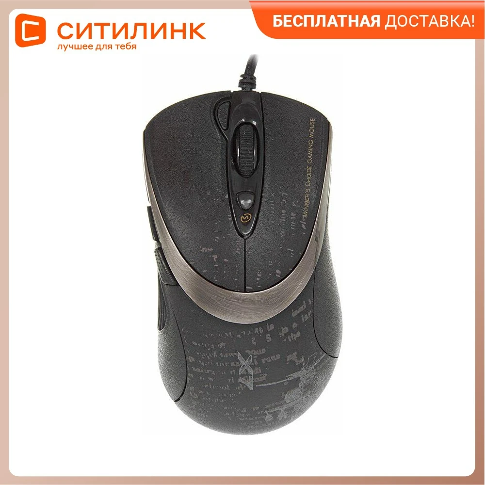 Mouse A4 V track F4 black optical (3000dpi) USB gaming (6but)|Mice ...