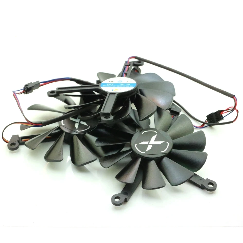 CF1010U12S-DCF9015U12D-DC12V-0-45A-4Wire-4Pin-VGA-Fan-For-XFX-RX6800 ...