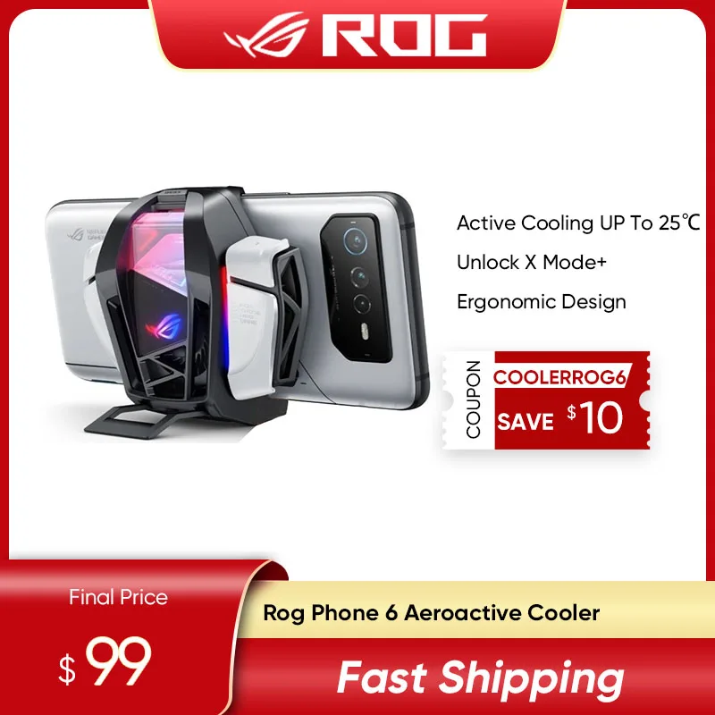 Original Asus Aeroactive Telefone Cooler Rog Telefone 6 Funcooler ...