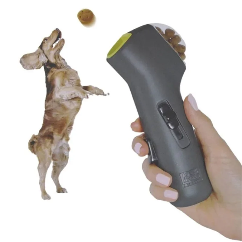 Dog Interactive Training Toy Pet Snack Catapult Launcher Outdoor Beach ...