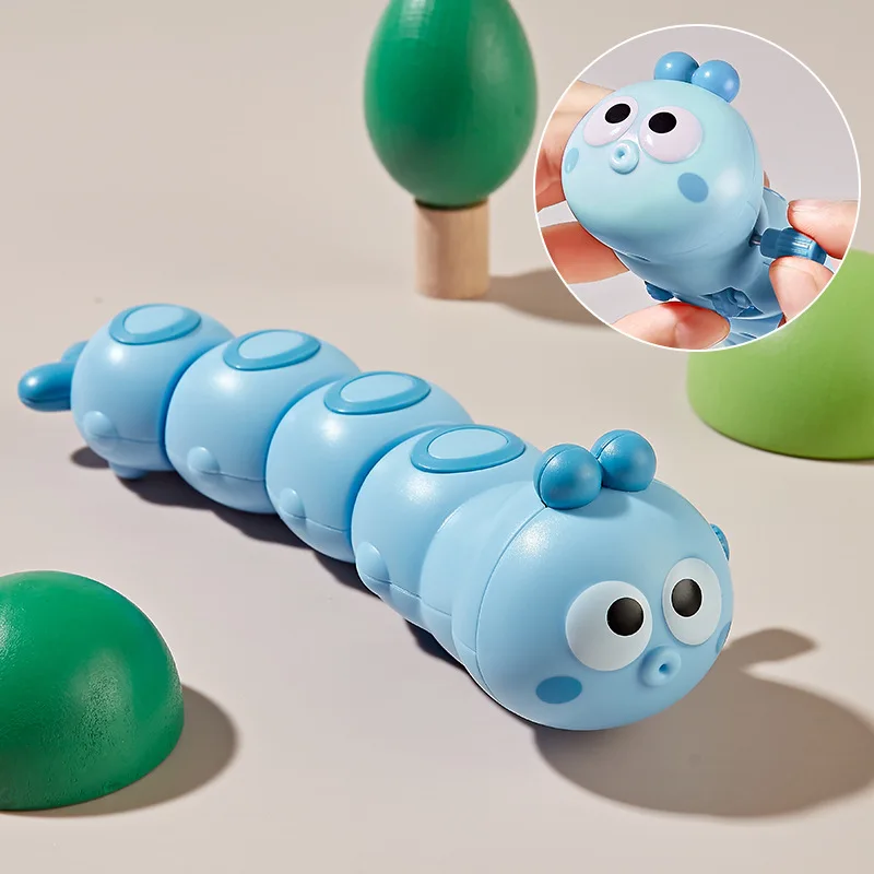 Children's Chained Caterpillar Cartoon Cute, Cute, Fun, Moving, Running ...