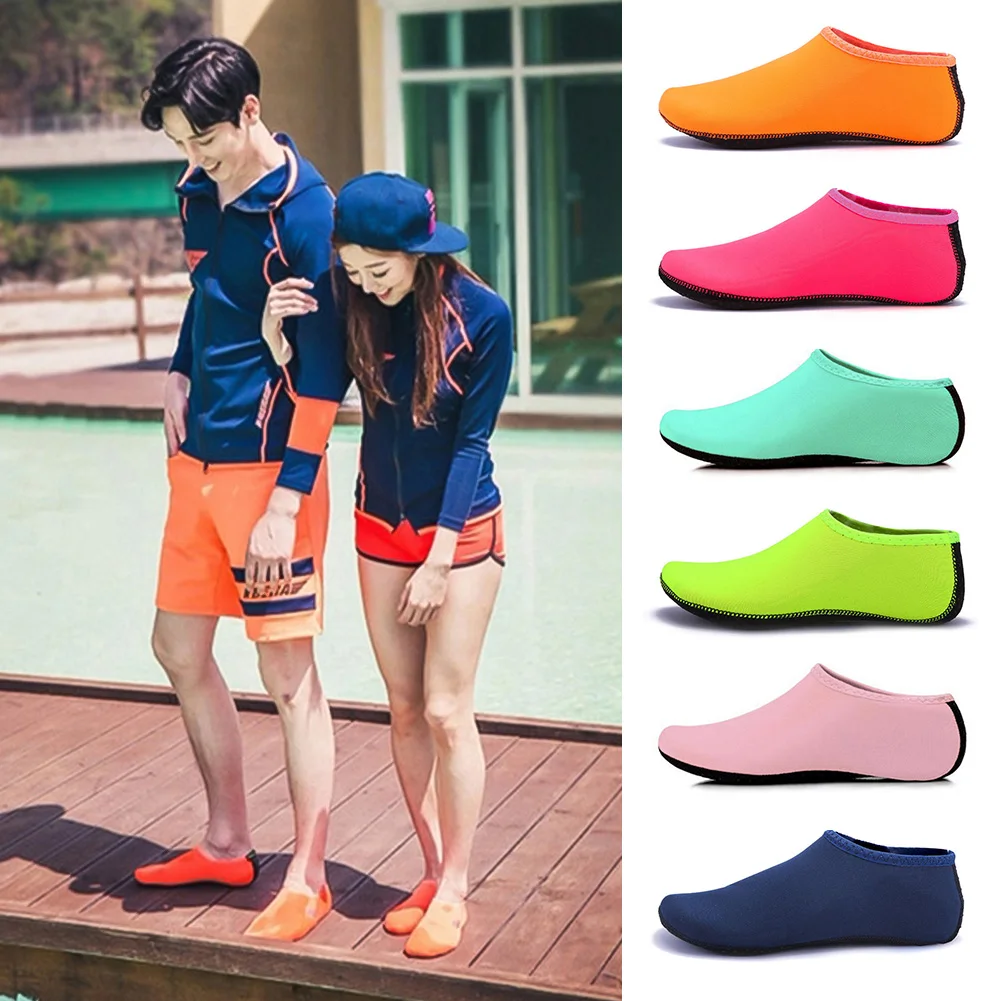 Unisex-Water-Shoes-Swimming-Diving-Socks-Summer-Aqua-Beach-Sandal-Flat ...