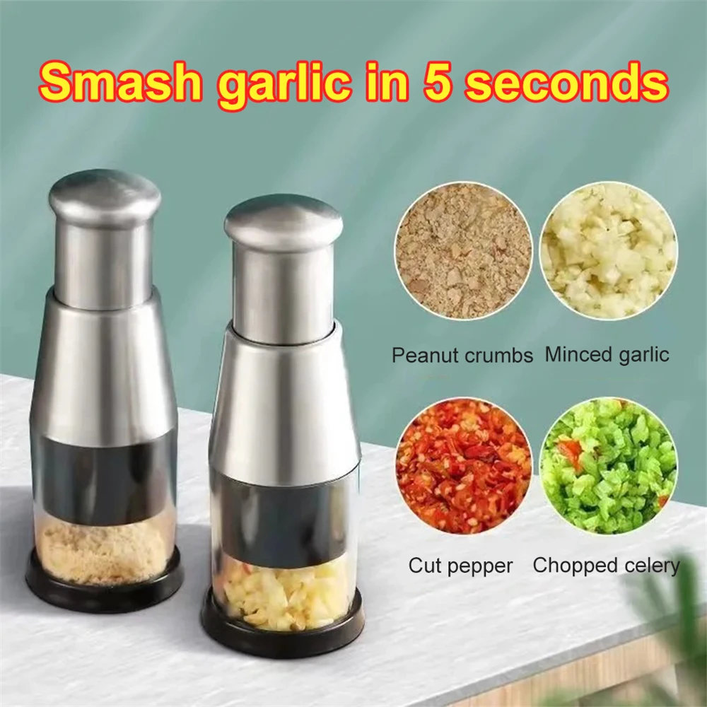 Garlic-Crusher-Onion-Chopper-Manual-Garlic-Press-Machine-Garlic ...