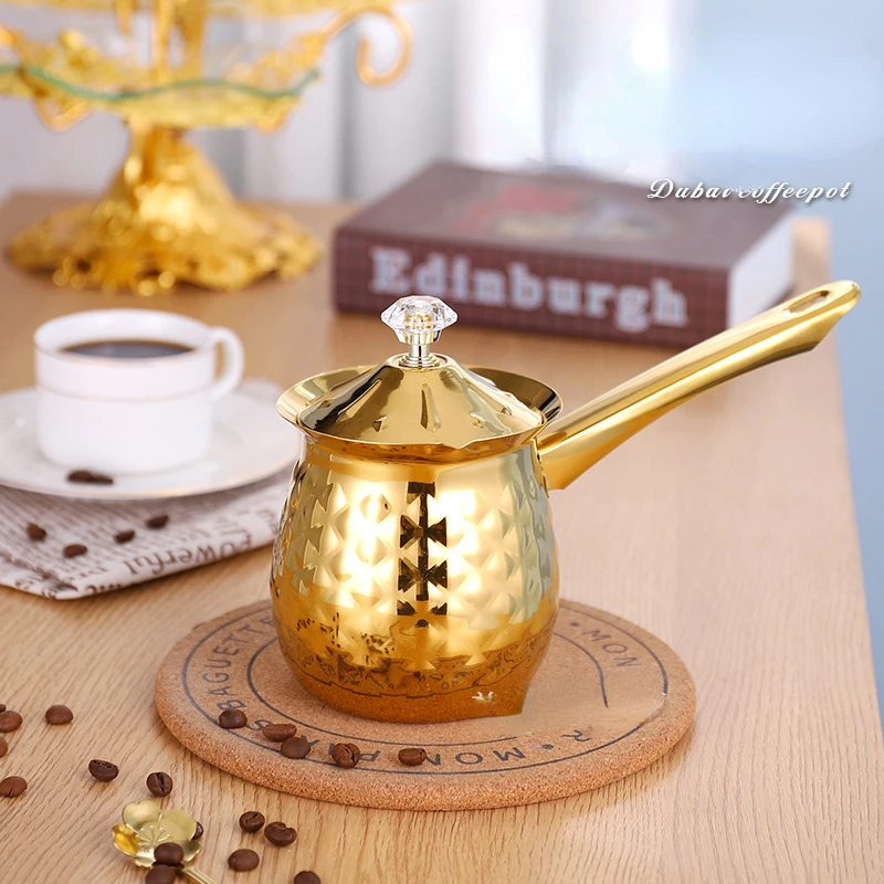 Turkish-Coffee-Pot-Cezve-Ibrik-Stainless-Steel-Long-Handle-Dubai ...