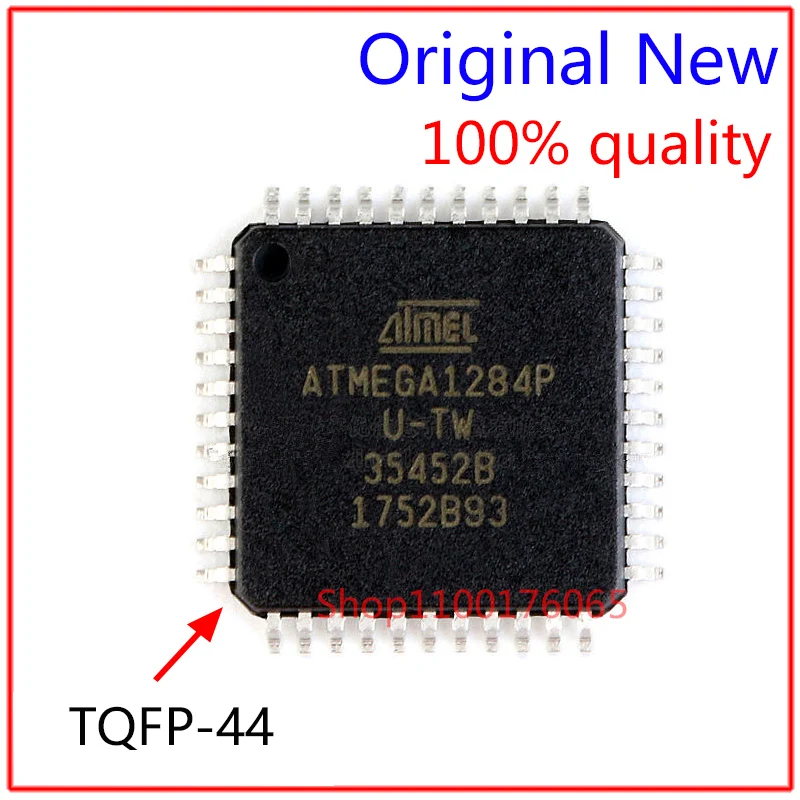 Atmega1284p-au Atmega 1284p Au Tqfp-44 100% New Original Ic (1piece) - Integrated Circuits ...