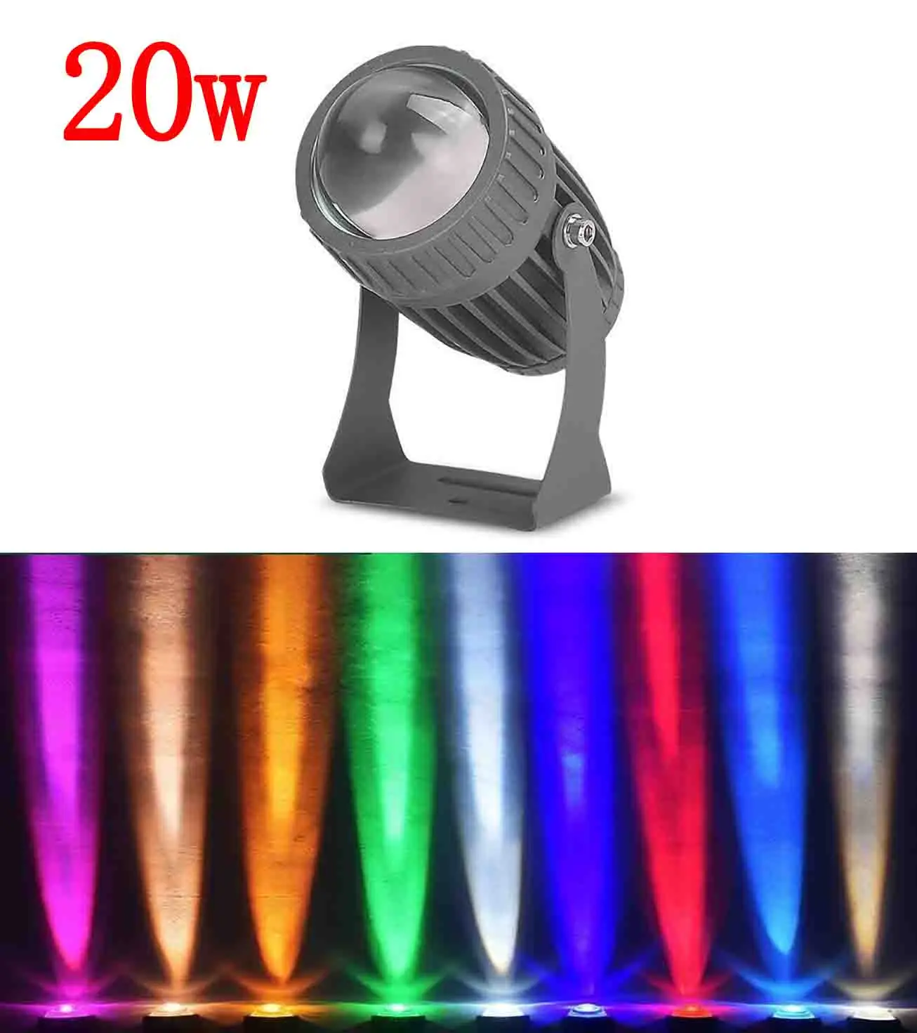 20W-Outdoor-LED-Projector-imperme-vel-Spotlight-com-estreito-ngulo-de ...