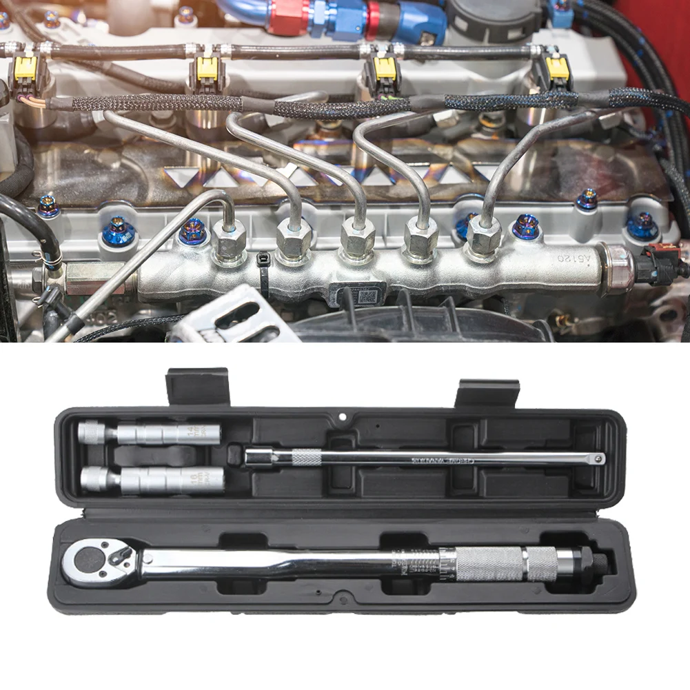 Ratchet-Torque-Wrench-Square-Drive-5-60N-m-Reversible-Ratchet-Key-3-8 ...