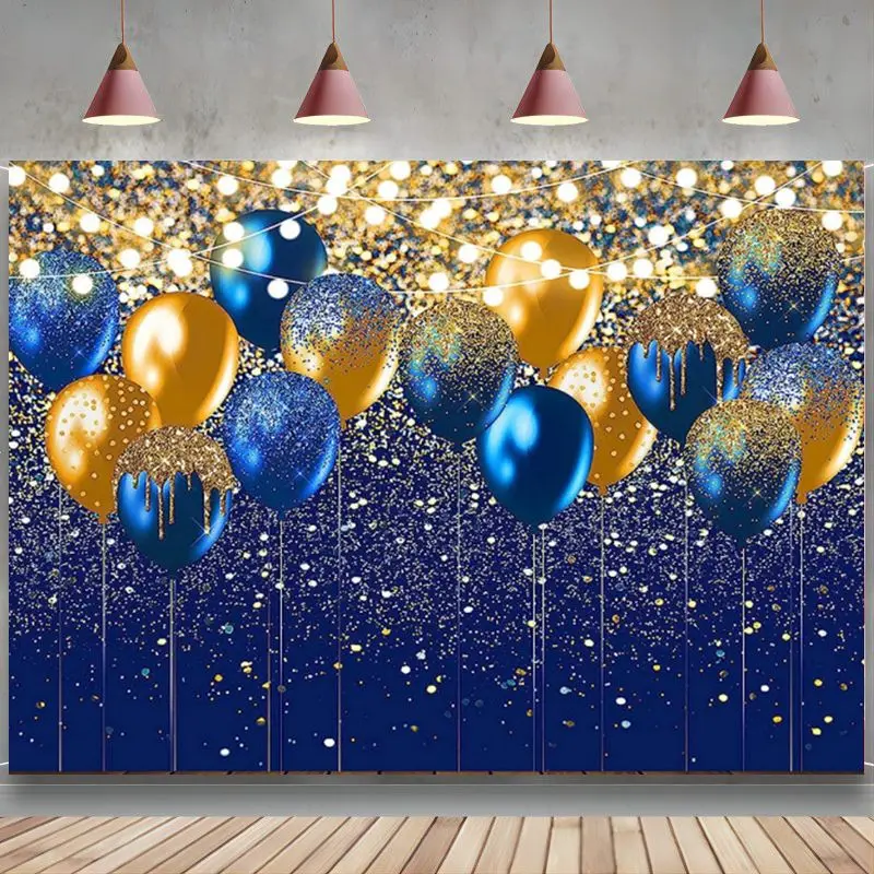 Royal-Blue-Glitter-Backdrop-Birthday-Wedding-Prom-Graduation ...