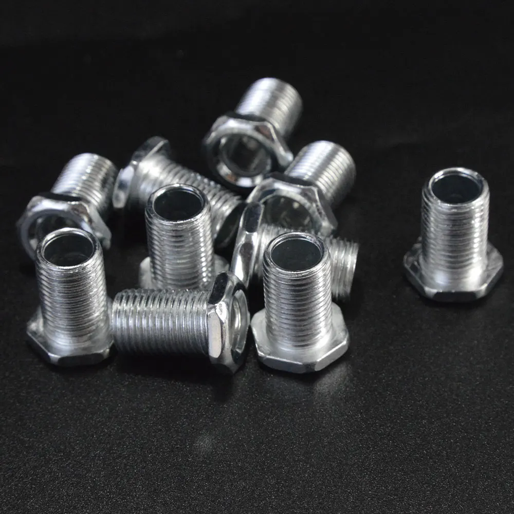 M10*1 Threaded Tube For Lamps Screw Hollow For M10 Tooth Tube Inner ...