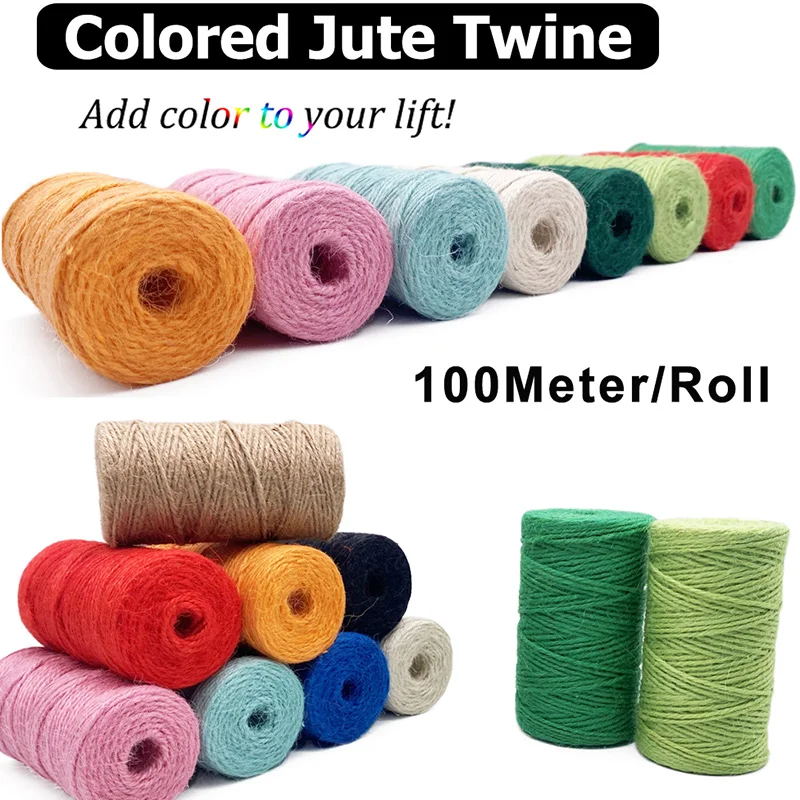 100M-Roll-Colored-Jute-Twine-Natural-Jute-Rope-String-Perfect-for-Arts ...