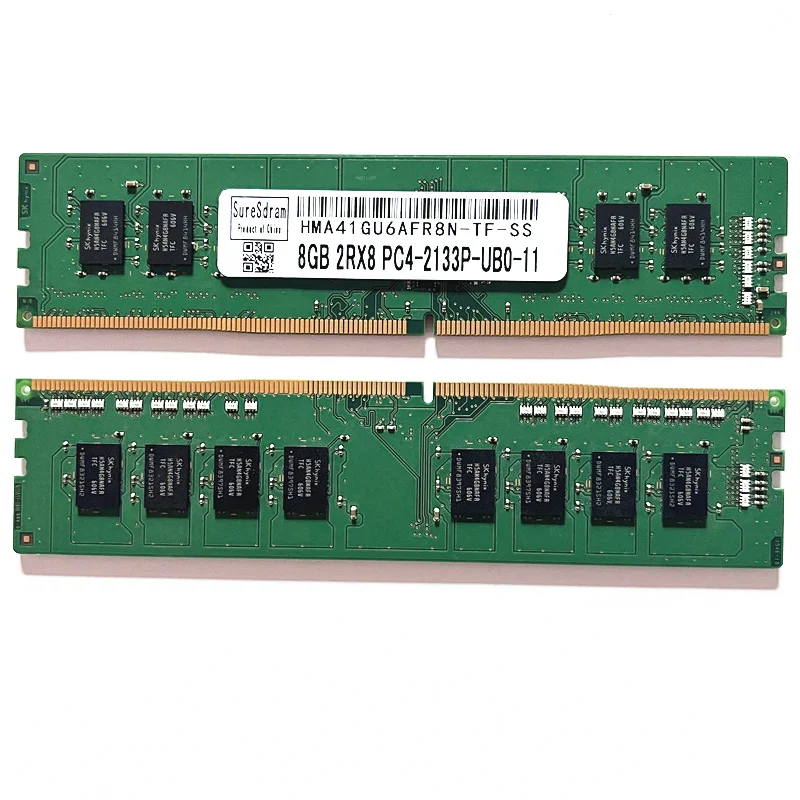 SureSdram DDR4 8GB 2133MHz UDIMM RAM DDR4 8GB 2RX8 PC4-2133P-UB0-11 ...