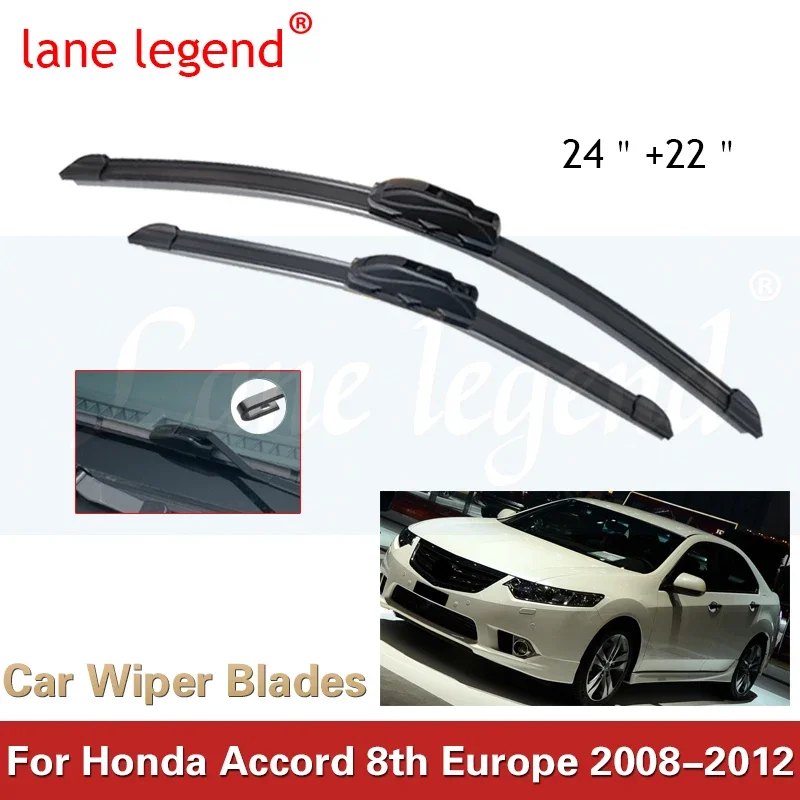 Car Wiper Front Wiper Blades For Honda Accord 8th Gen Europe Model 2008 ...