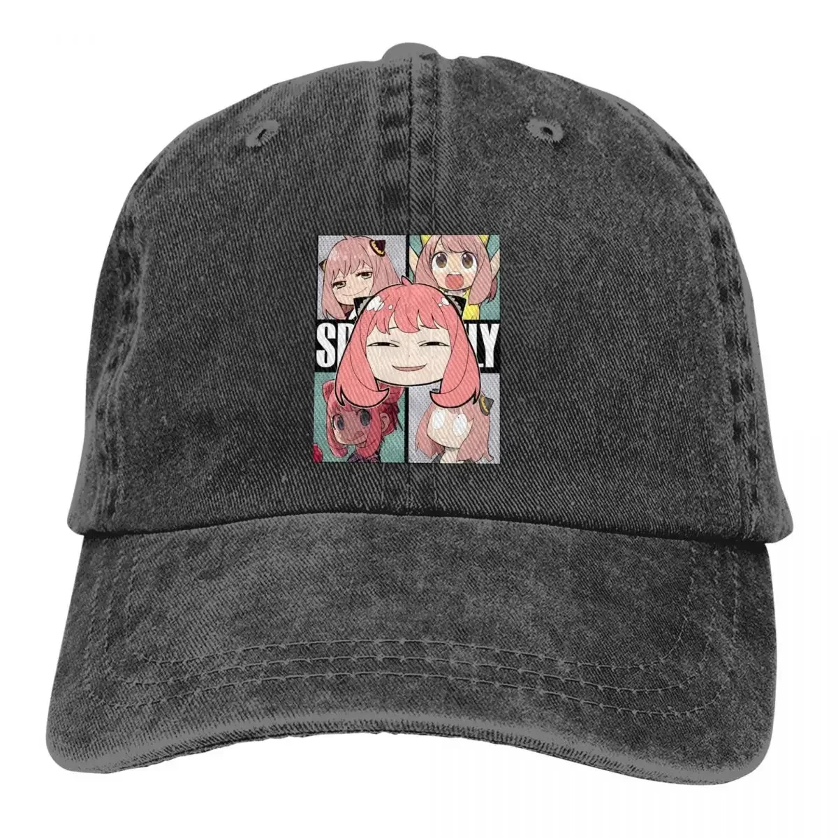 Pure-Color-Cowboy-Hats-Anya-Forger-Women-s-Hat-Sun-Visor-Baseball-Caps ...