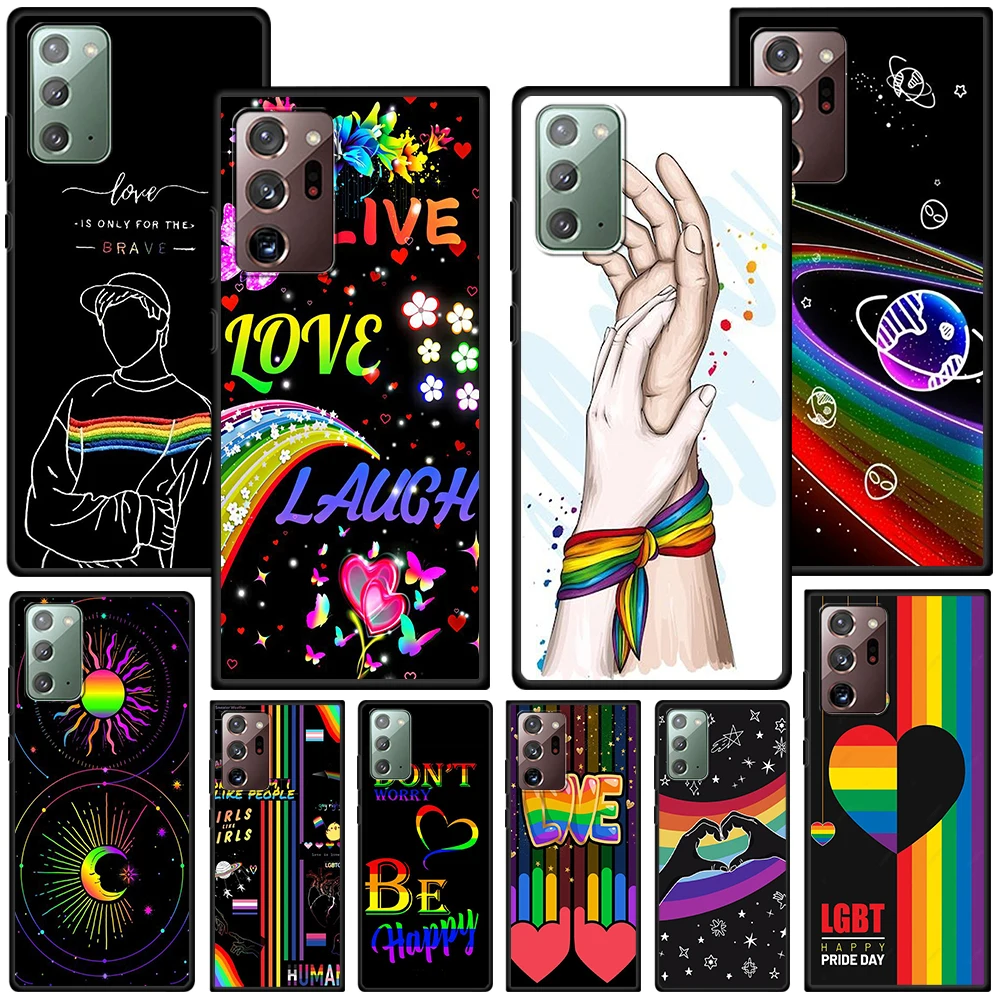 Gay Lesbian Lgbt Rainbow Pride Case for Samsung Galaxy Note 20 Ultra 10 ...
