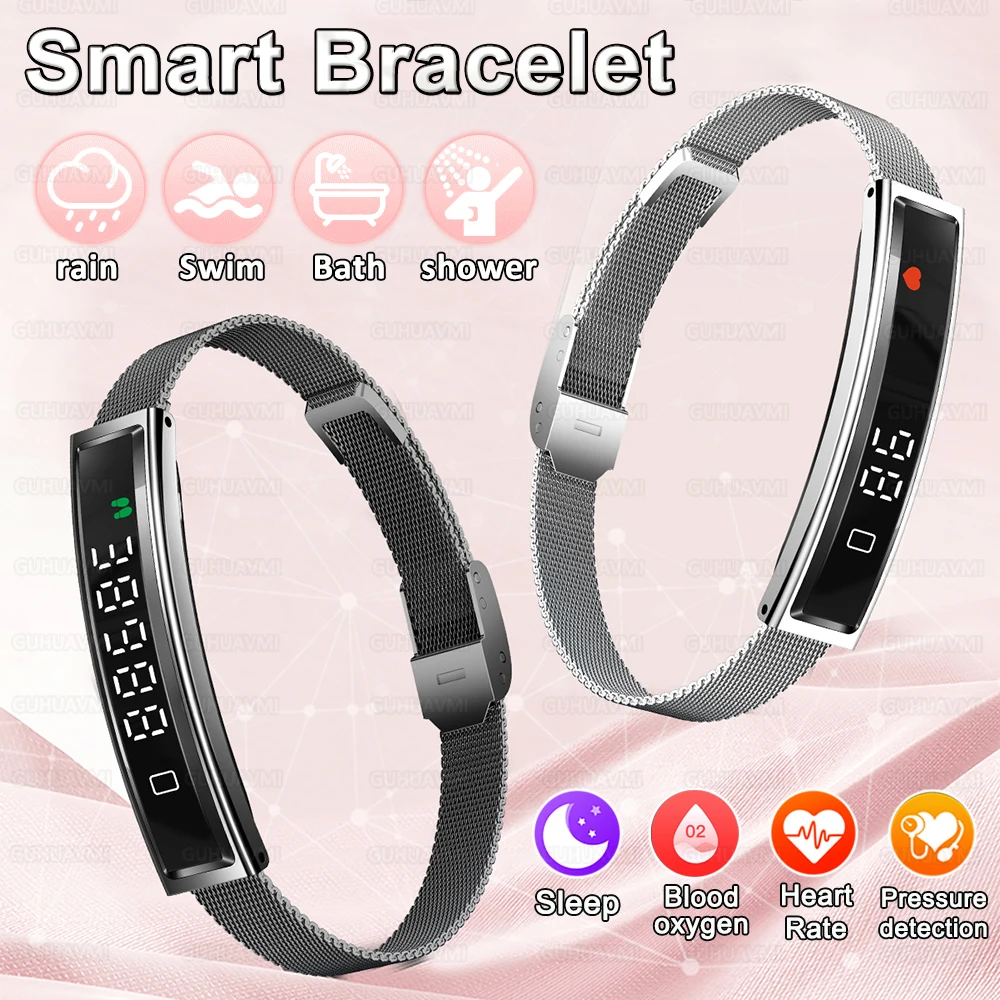 New Woman Health Smart Band Fitness Tracker with Heart Rate Blood ...