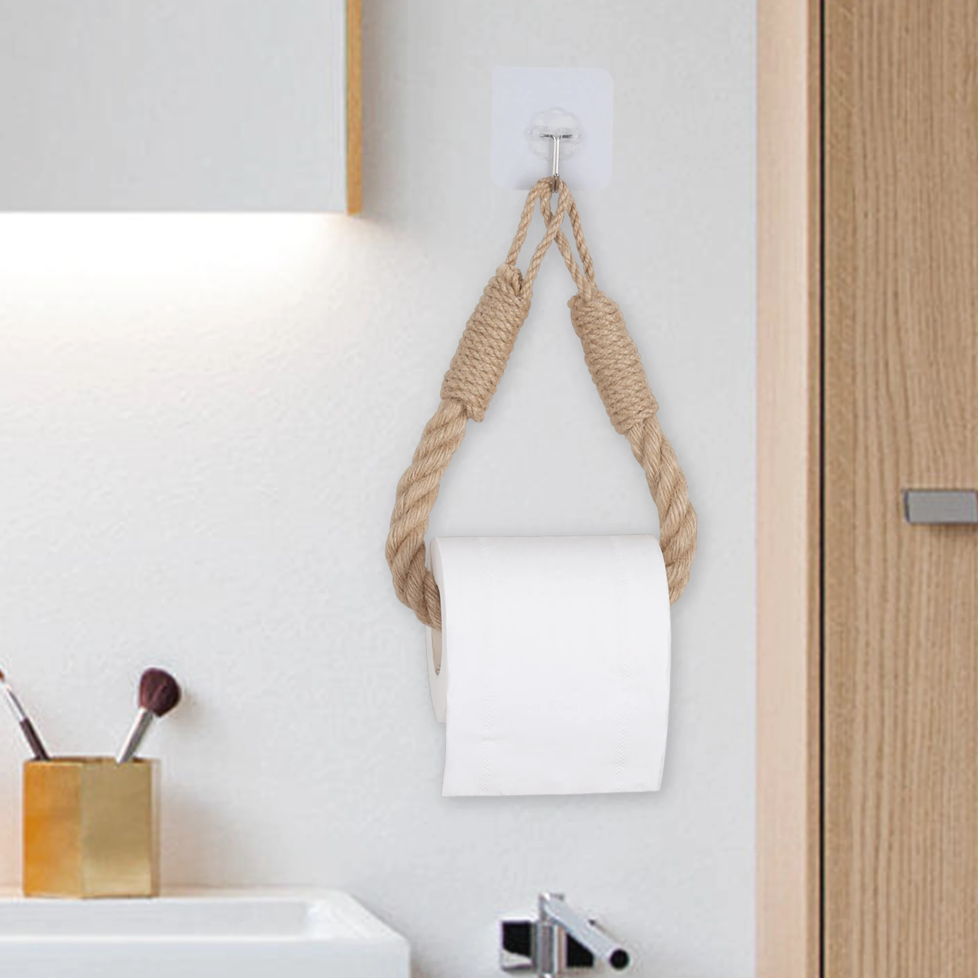 Hemp-Rope-Bathroom-accessories-Tissue-Holder-Wall-Hanging-Hemp-Rope ...