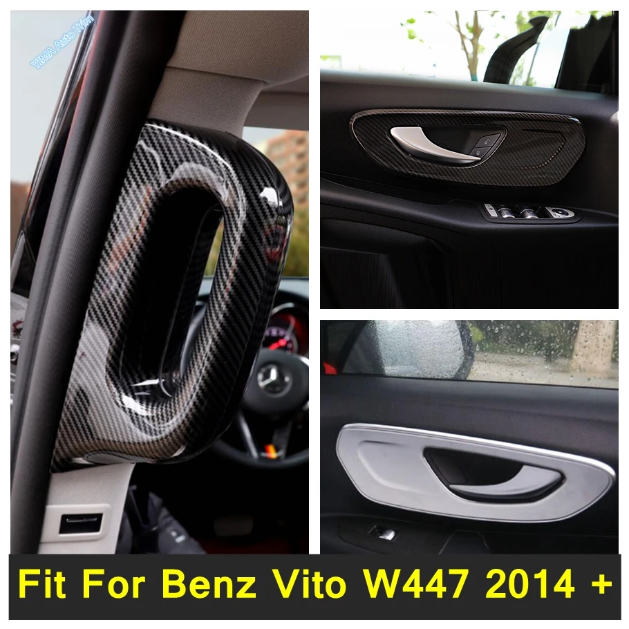Auto-Inner-Door-Handle-Bowl-B-Column-Decor-Frame-Cover-Trim-For ...