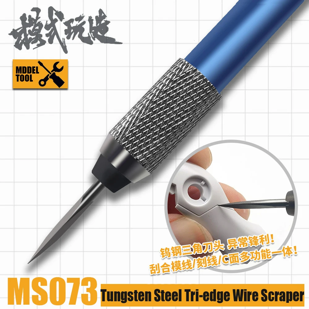 Tungsten-Steel-Tri-Edge-Wire-Scraper-Precision-Hobby-Knife-para ...