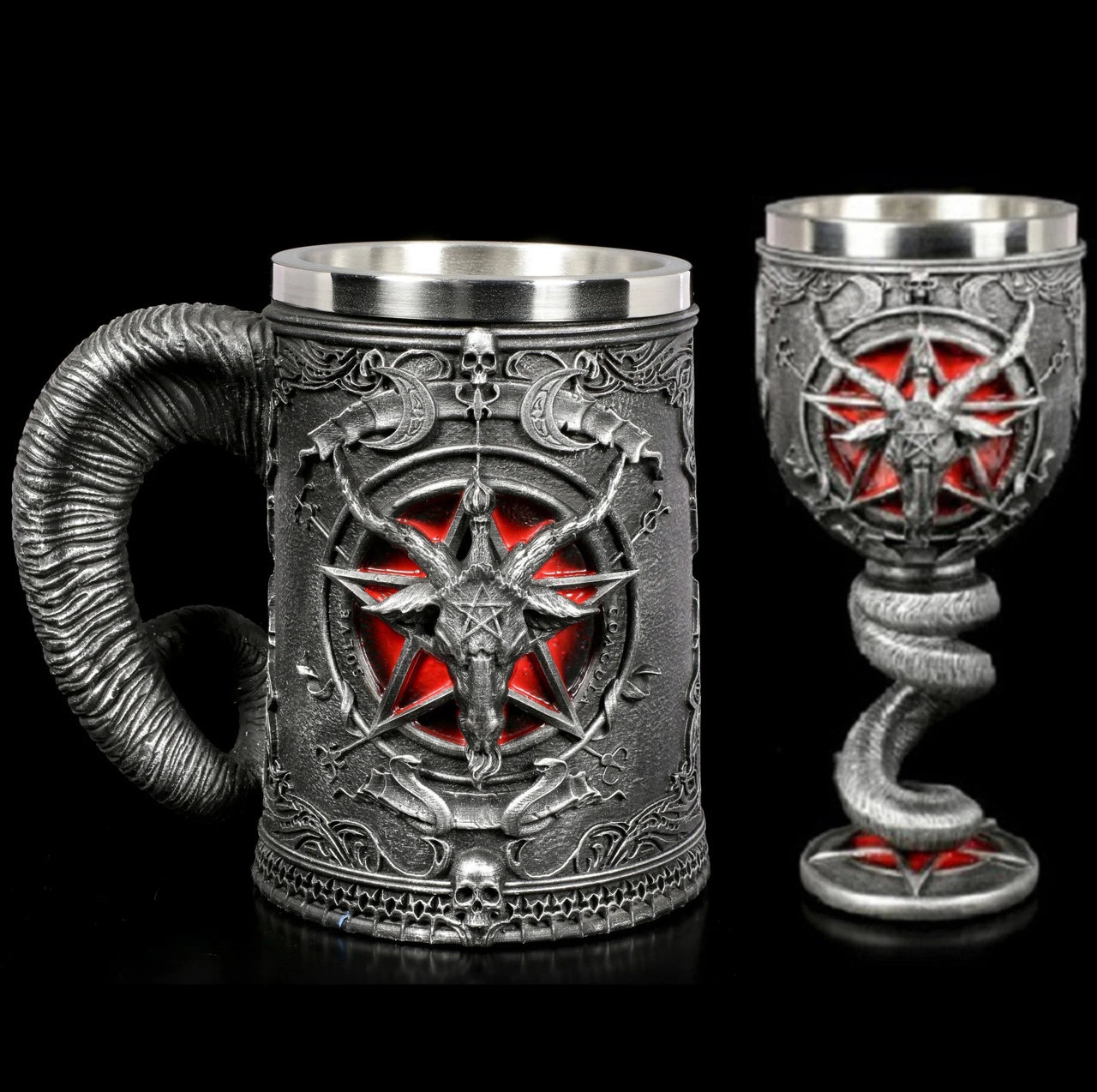 Stainless Steel Wine Goblet | Stainless Steel Coffee Cup | Stainless ...