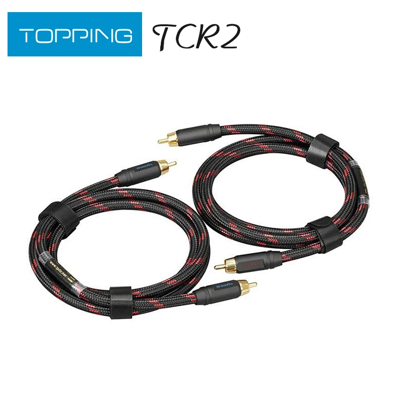 TOPPING-TCR2-RCA-Cable-6N-Single-Crystal-Copper-Gold-Plated-RCA ...
