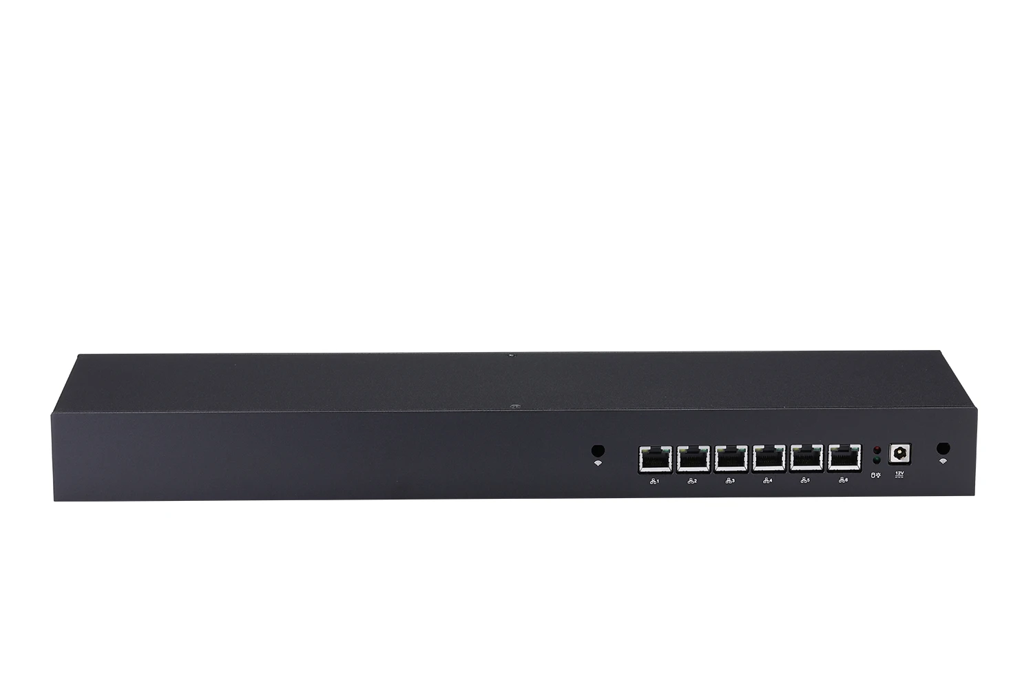 Qotom Mini Pc 6 Lan Vpn Firewall Router Industrial 1u Rack Chassis ...