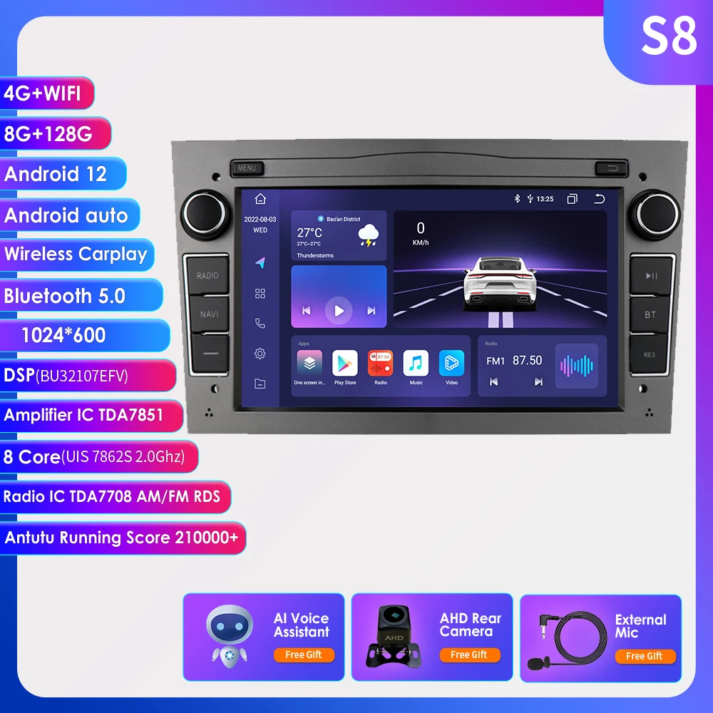 Android-Car-Stereo-Multimedia-for-Opel-Astra-H-Corsa-D-C-Vectra-Antara ...