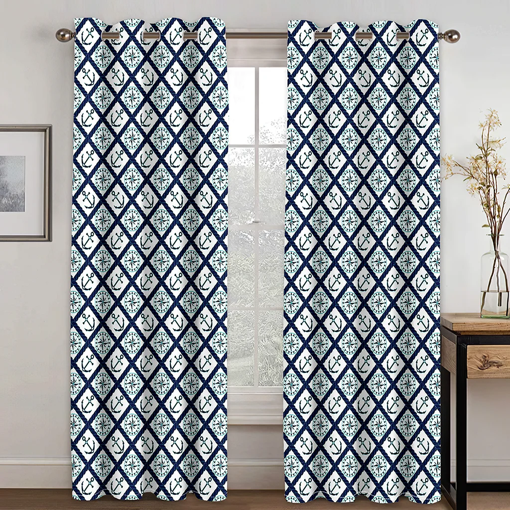 Moorish Tile Curtains Pattern