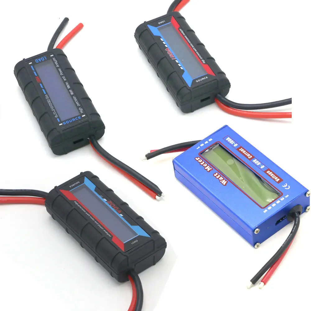 Digital-LCD-DC-60V-100A-Balance-Voltage-Battery-Power-Analyzer-RC-Watt ...