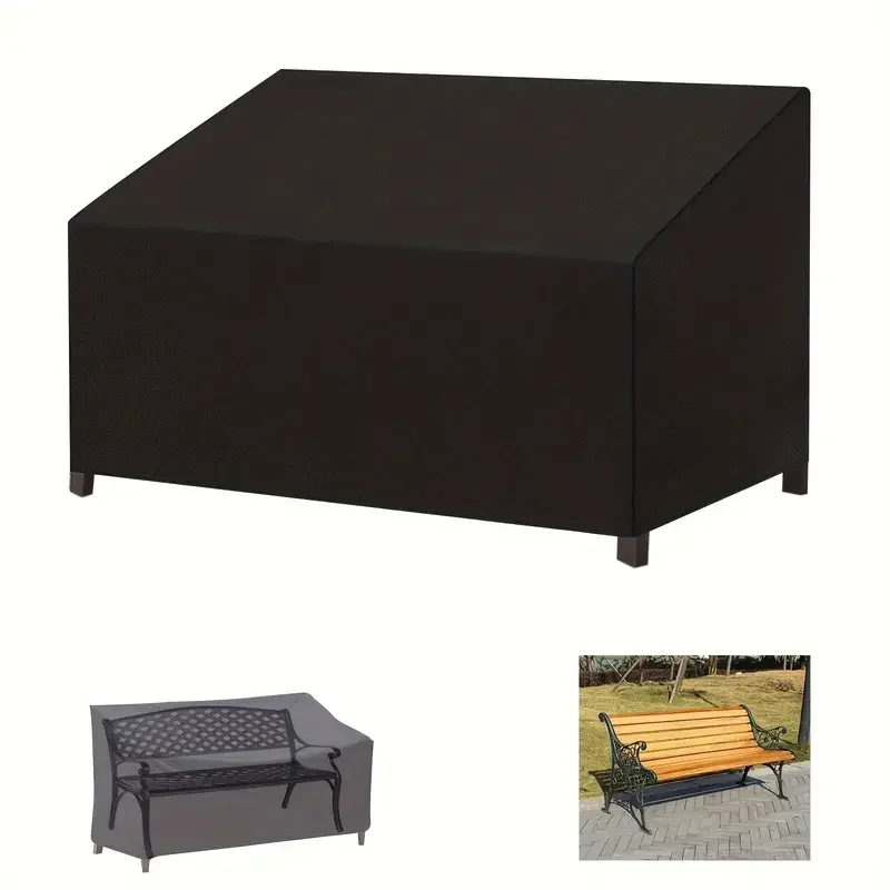 Heavy-Duty Waterproof Garden Bench Cover - Uv & Tear Resistant ...