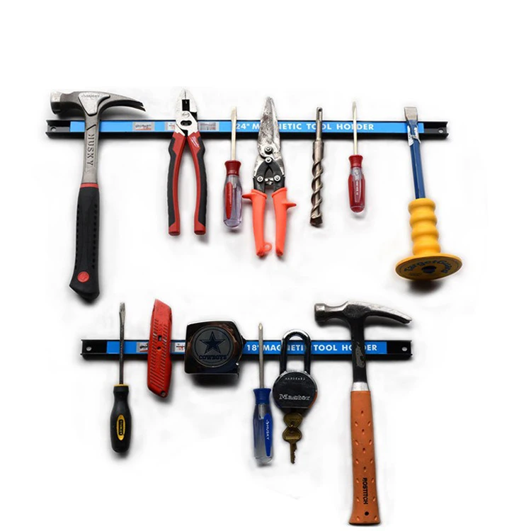 Strong-Magnetic-Tool-Holder-Heavy-duty-Magnet-Tool-Bar-Wall-Mounted ...