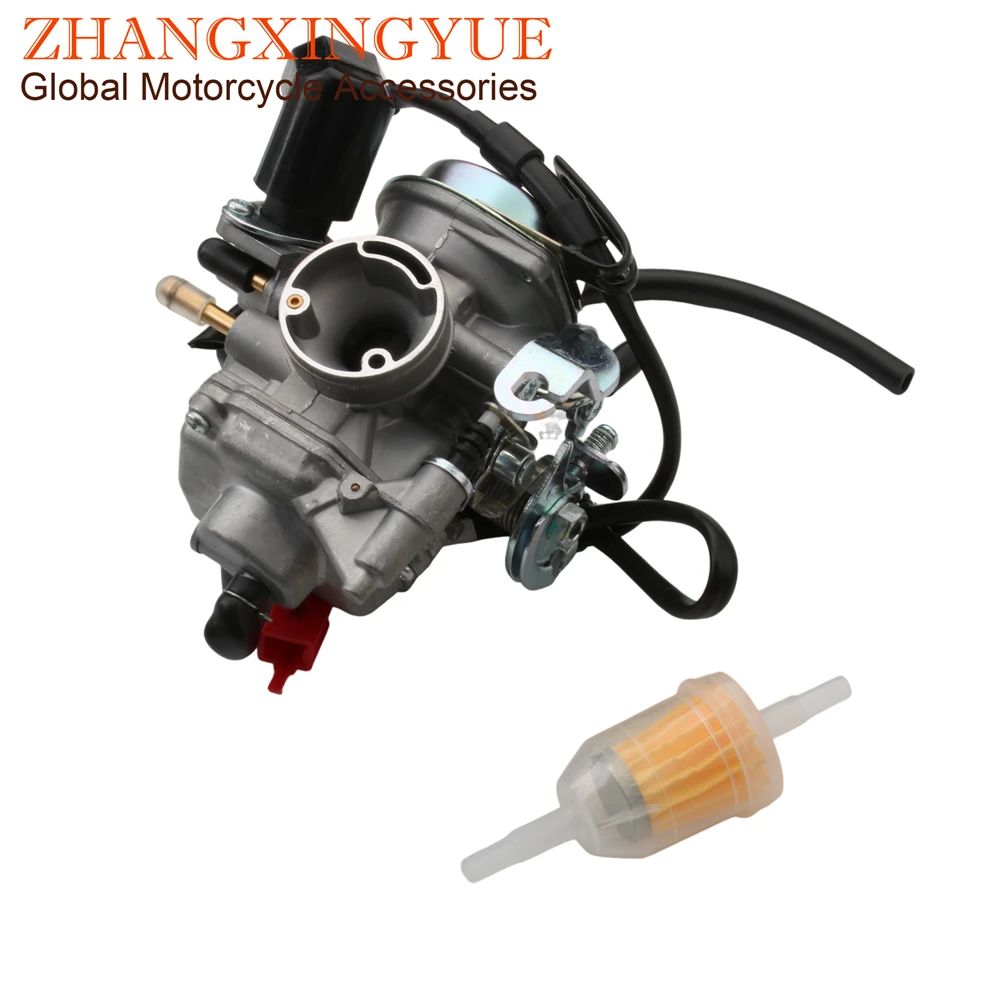 Scooter-Carburetor-Moped-For-SYM-Allo-50-Crox-Fiddle-II-Orbit-2-X-Pro ...