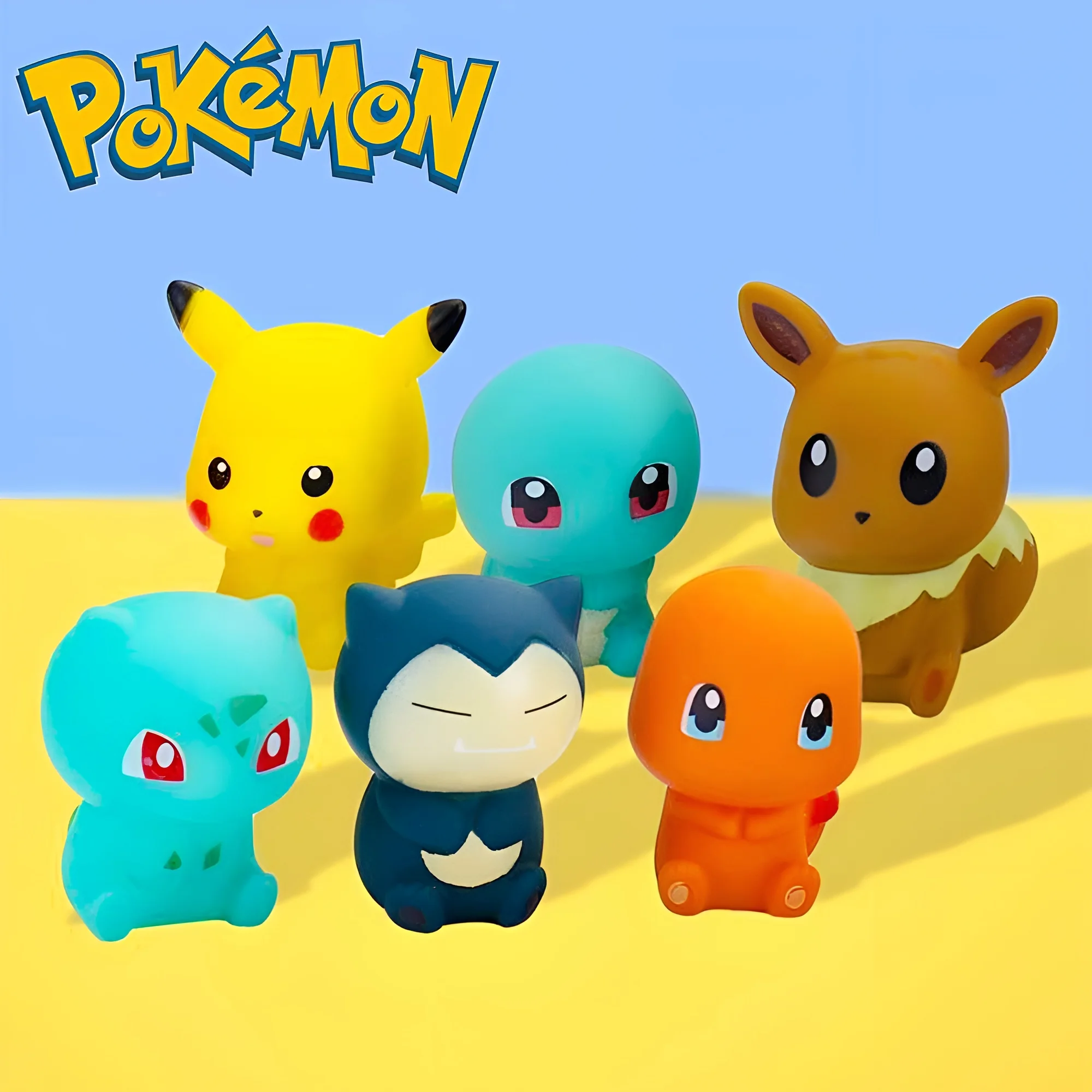 Bulbasaur Charmander Squirtle Pikachu Eevee
