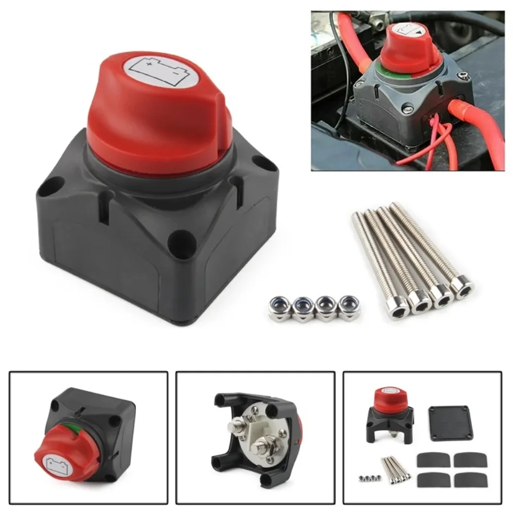 Auto Battery Disconnect Switch 12V 24V Marine 200A 300A Dual Battery ...