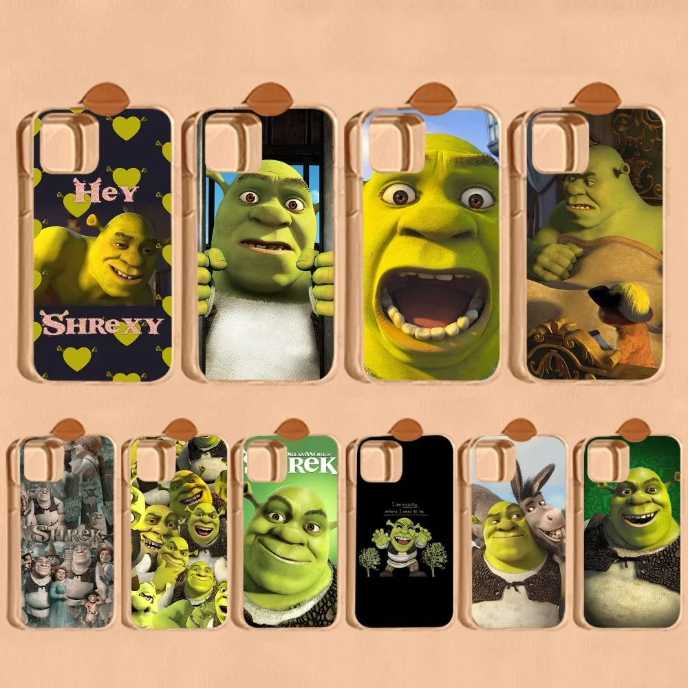 Cartoon-Funny-Movie-S-Shrek-Phone-Case-For-iPhone-14-13-12-Mini-11-Pro ...