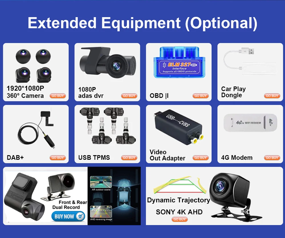 NAVIRELAX Navigation Multimedia Accessories Optional