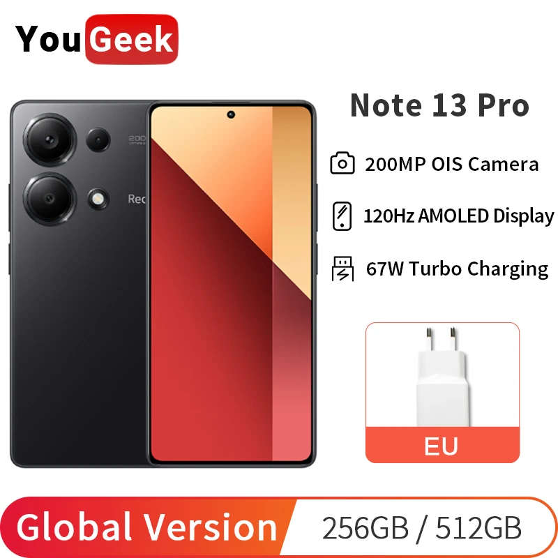 Global-Version-Xiaomi-Redmi-Note-13-Pro-4G-256GB-512GB-200MP-Main ...