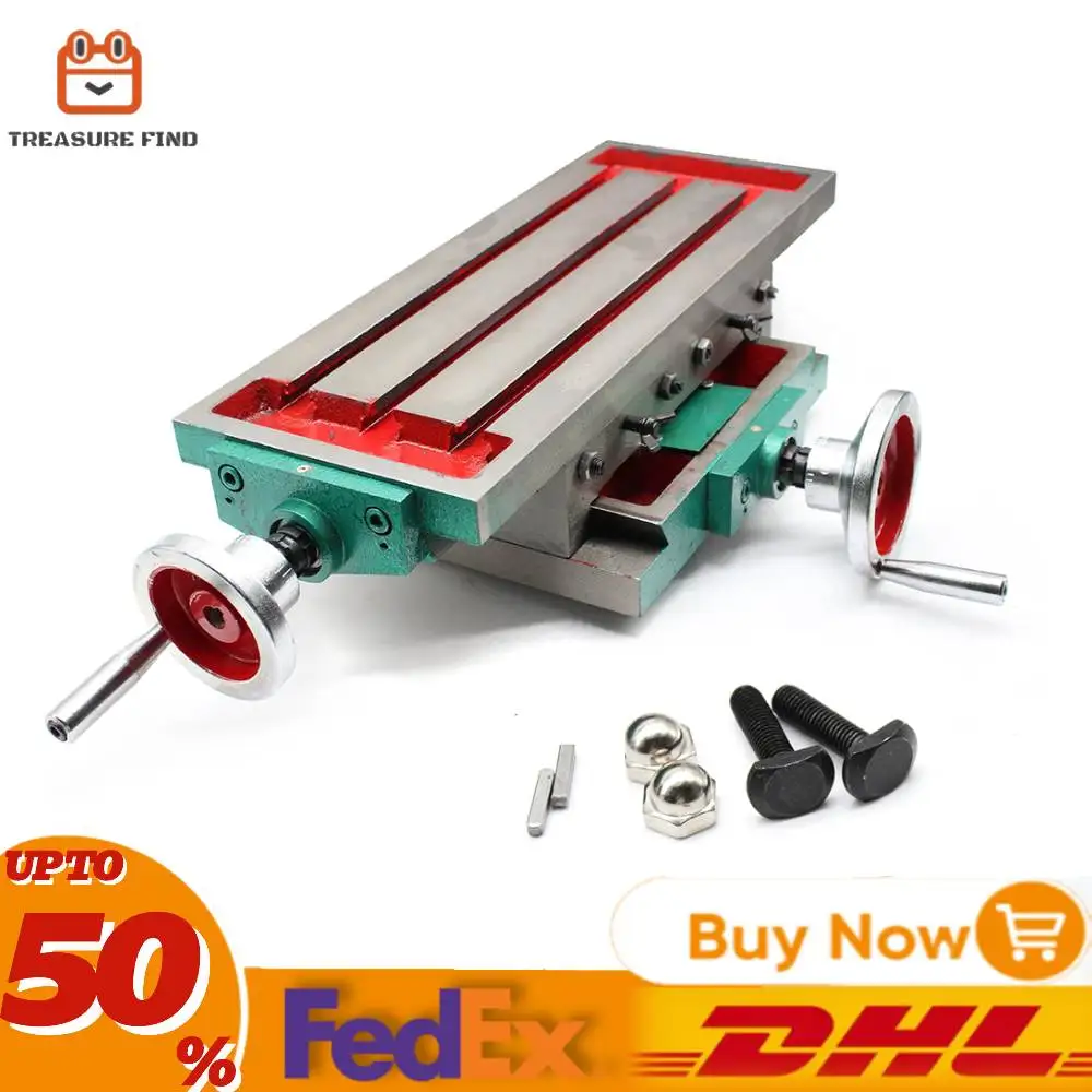 Milling-Machine-Work-Table-52-x-28-x-10-cm-Cross-Table-Drill-Table ...