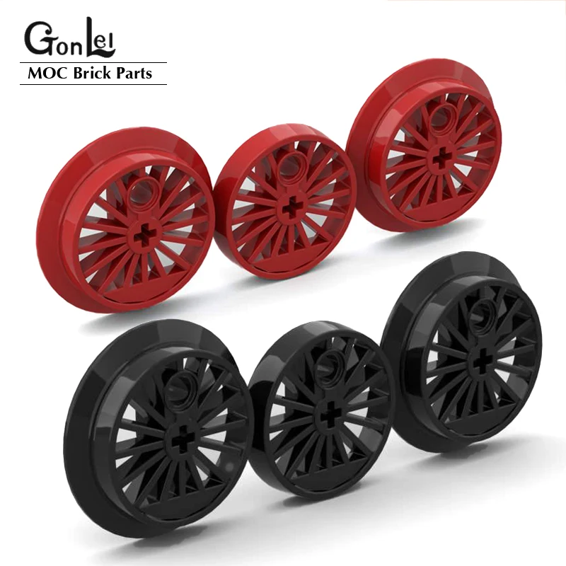 10PCS-lot-Wheels-Tyres-Parts-Pack-85489-Train-Wheel-RC-Train-Set-of-3 ...
