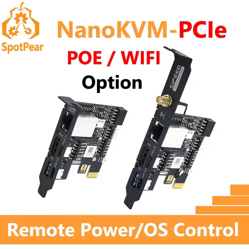 Sipeed NanoKVM PCIe Remote Control / Power / Desktop Maintenance Server ...