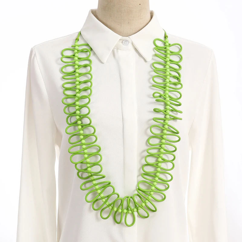 Colares-de-couro-artesanais-para-mulheres-correntes-de-su-ter-vintage ...