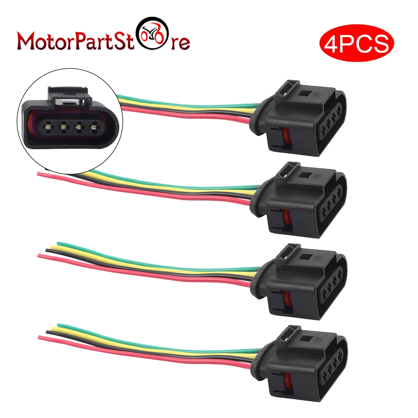 Ignition-Coil-Connector-Plug-Harness-for-Audi-A3-A4-A5-A6-A7-Q5-Q7-S4 ...