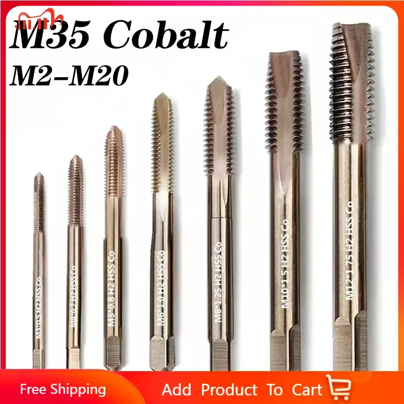 M2-M20-Cobalt-Screw-Thread-Tap-Drill-Bit-HSS-Co-M35-Pointed-Flute ...