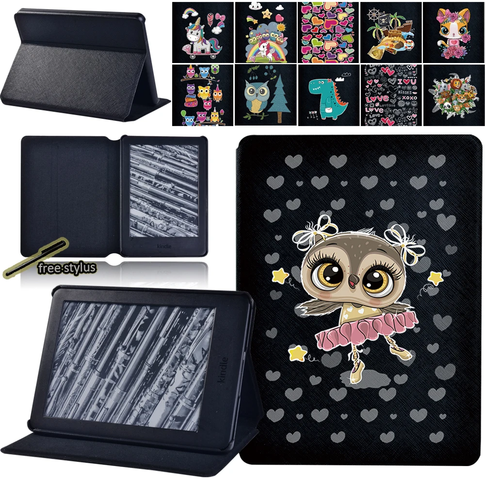 For Kindle Paperwhite 5 11th Gen M2L3EK Leather Folding Stand Tablet ...