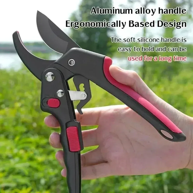 Sk5-Steel-Pulley-Garden-Pruning-Shears-Labor-Saving-Ratchet-Scissors ...