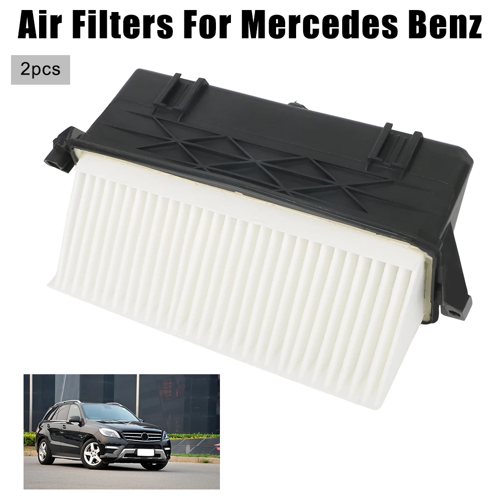 2pcs-For-Mercedes-Benz-GL-ML-S-CLASS-GL350-ML350-S350-Car-Air-Filter ...